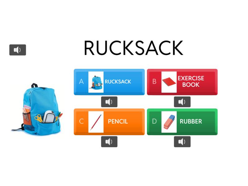 School Objects - Quiz