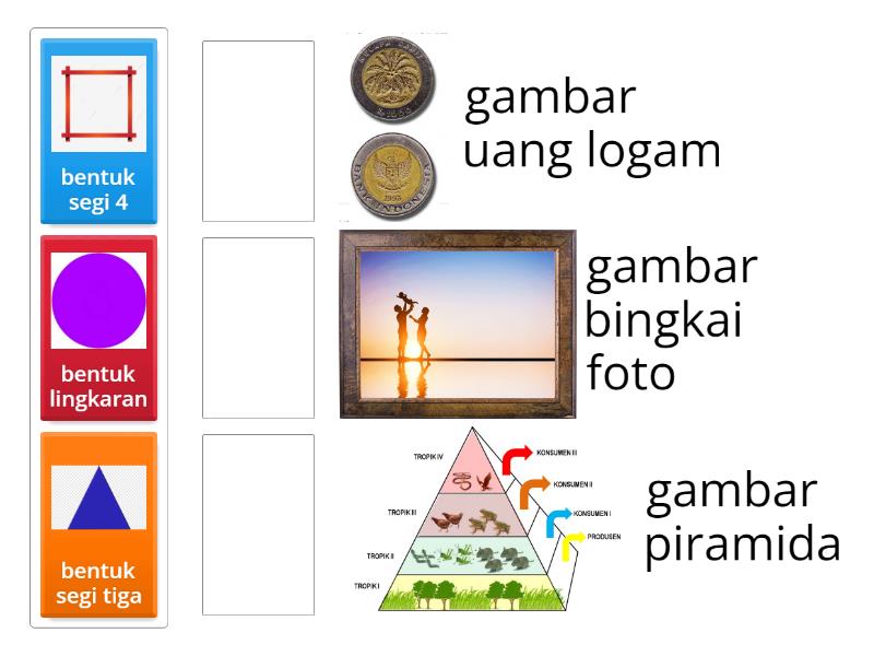 Pengenalan Bentuk geometri - Match up Pengenalan Bentuk geometri - Match up