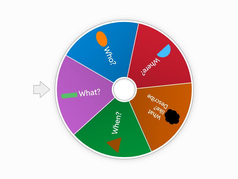 Shape Coding Spin - Spin the wheel